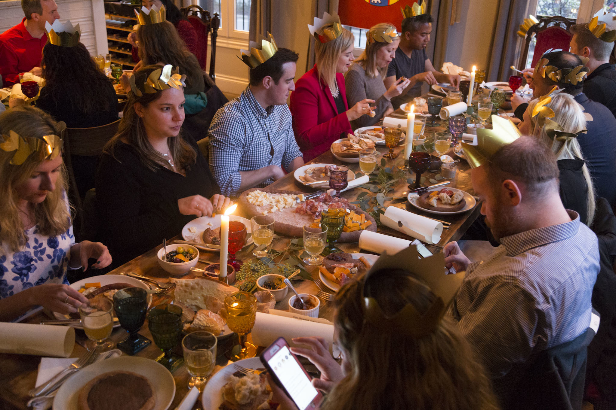 Stephanie Izard hosted a Medieval dinner party last night, and we have ...