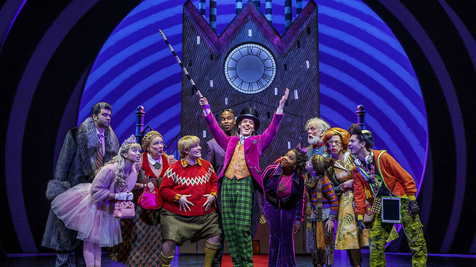 Go behind the scenes of musical Charlie and the Chocolate Factory