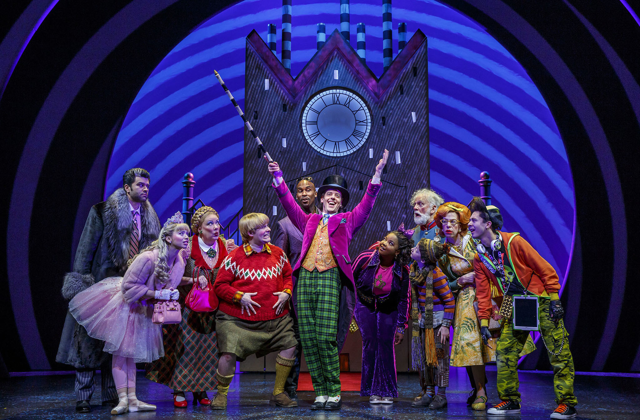 Go behind the scenes of musical Charlie and the Chocolate Factory