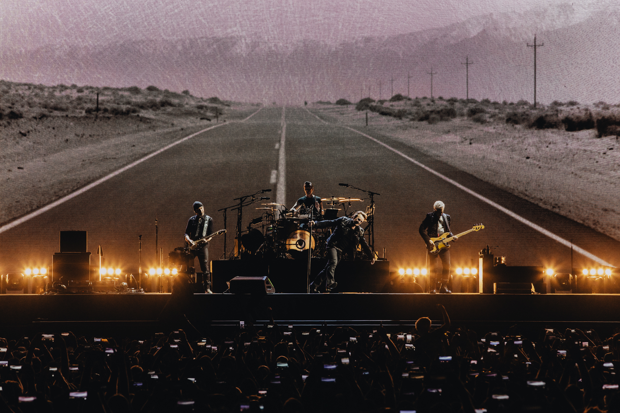 U2 delivered an epic and timely spectacle at the Rose Bowl Stadium