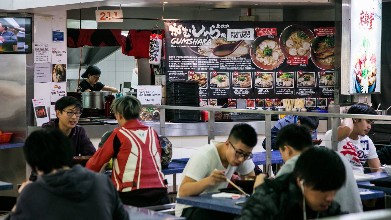 Gumshara is an epic food-court ramen spot in Sydney