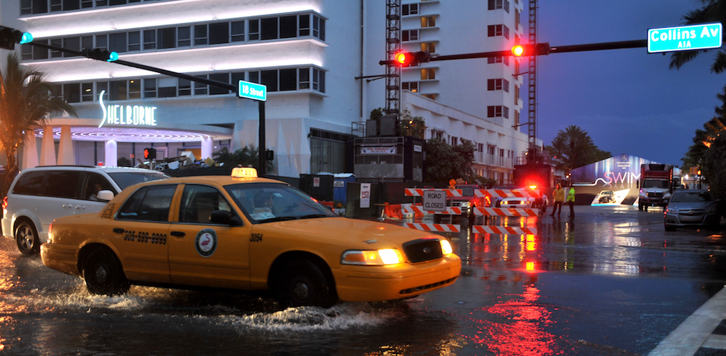 Record rain drenched Miami for 18 hours straight