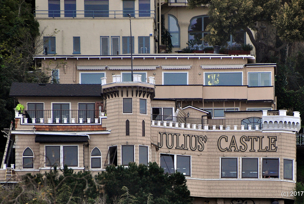 Historic Julius' Castle restaurant approved to reopen on Telegraph Hill