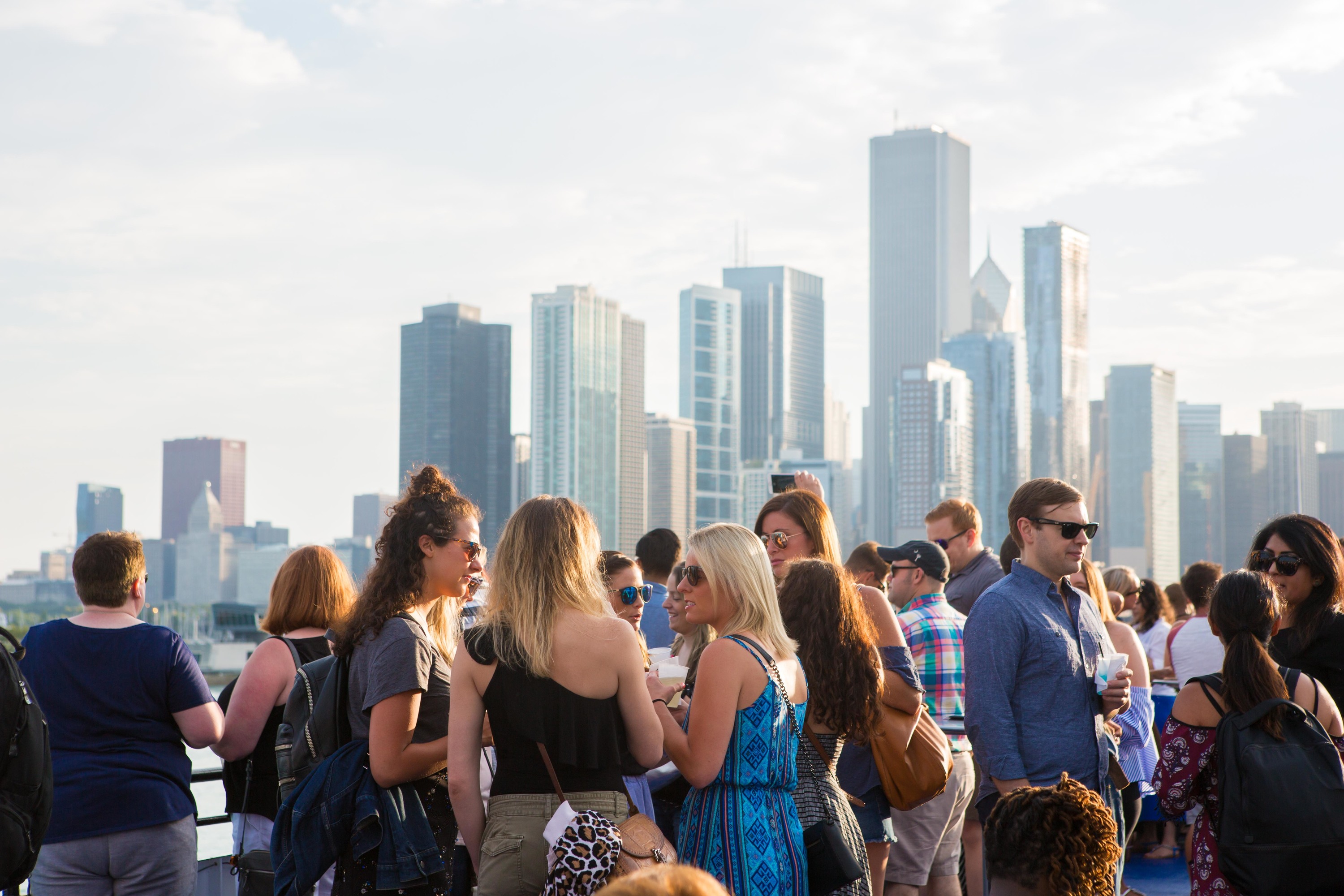 See photos from Time Out Chicago’s July Sunset Sail Happy Hour