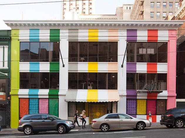 Follow this map to find the Color Factory's hidden murals and treats ...