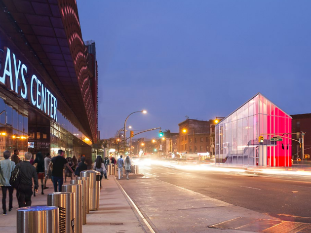 A stunning triangular glass building is coming to Brooklyn