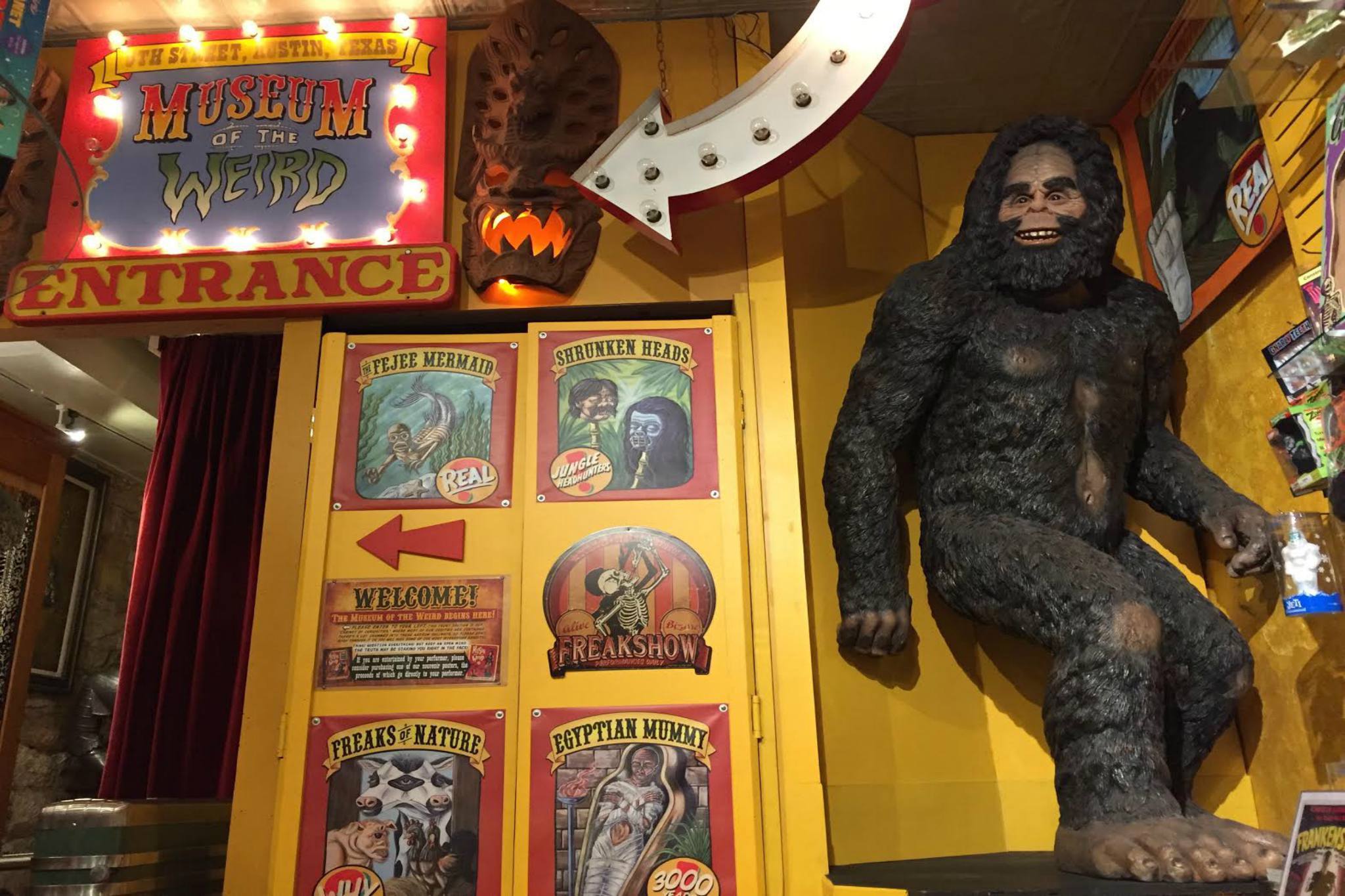 Museum of the Weird | Attractions in Congress Ave District, Austin