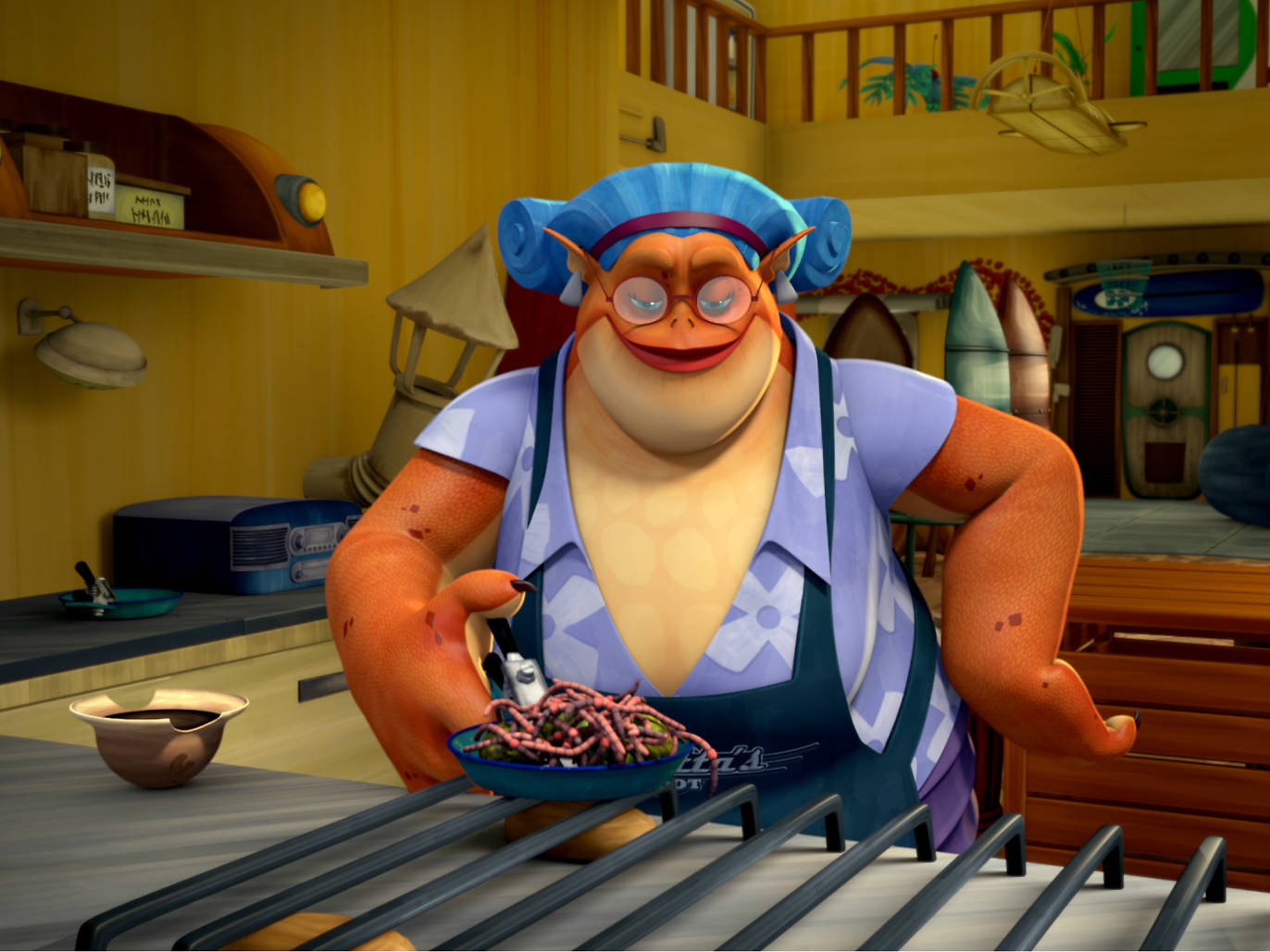 Conoce a los personajes de la película Isla Calaca