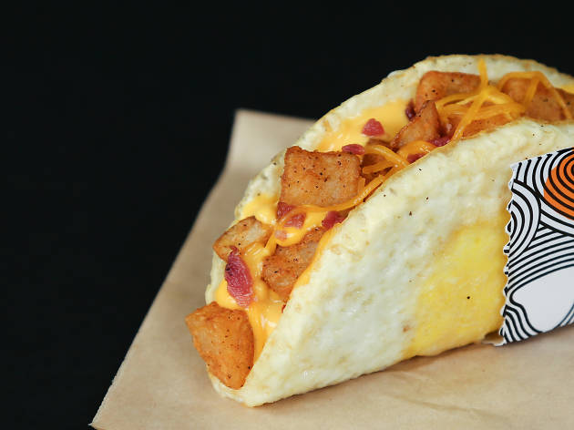 Taco Bell’s new NYC pop-up is serving these strange breakfast tacos
