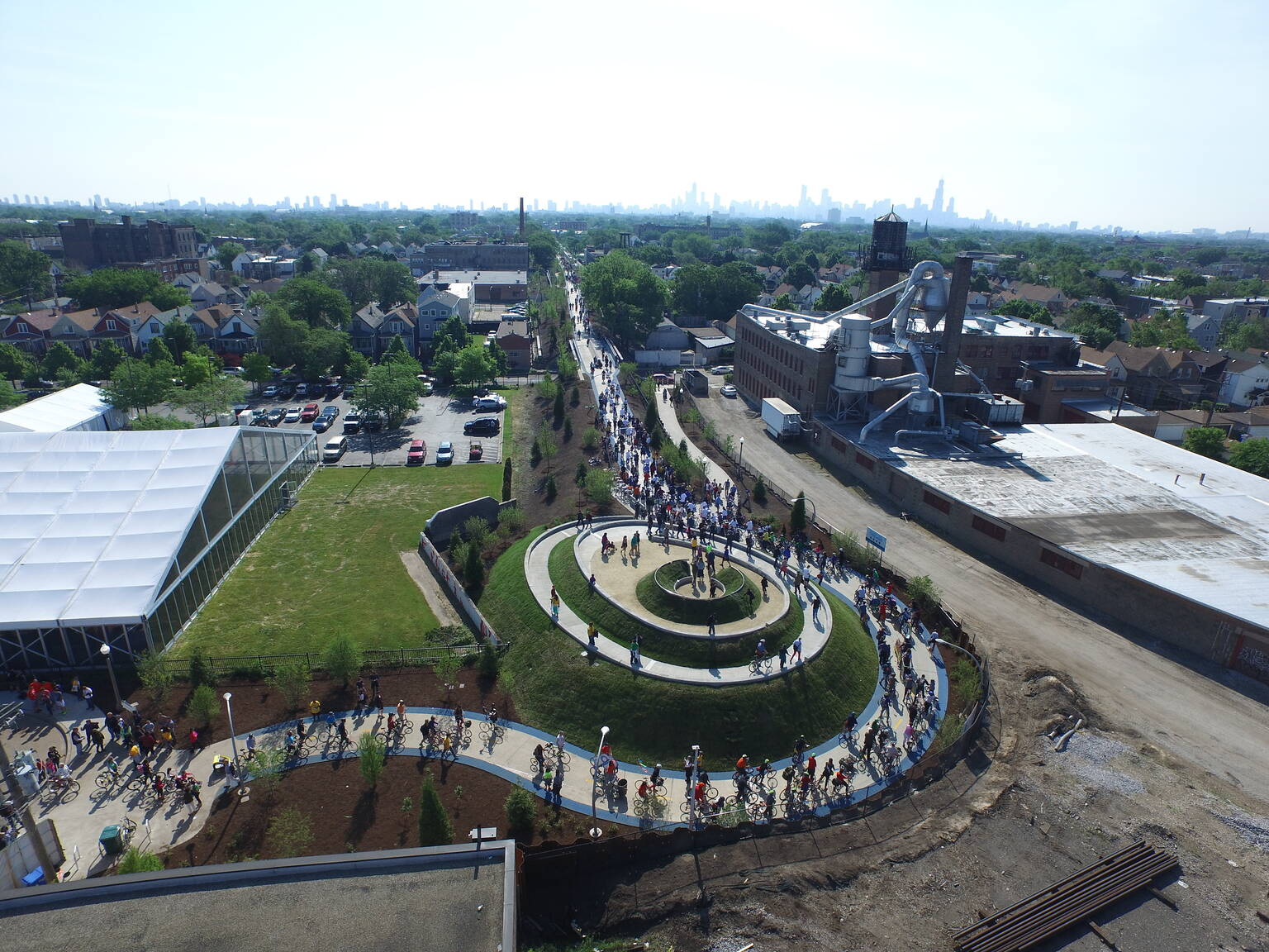 Playgrounds, parks and family programming on and around the 606