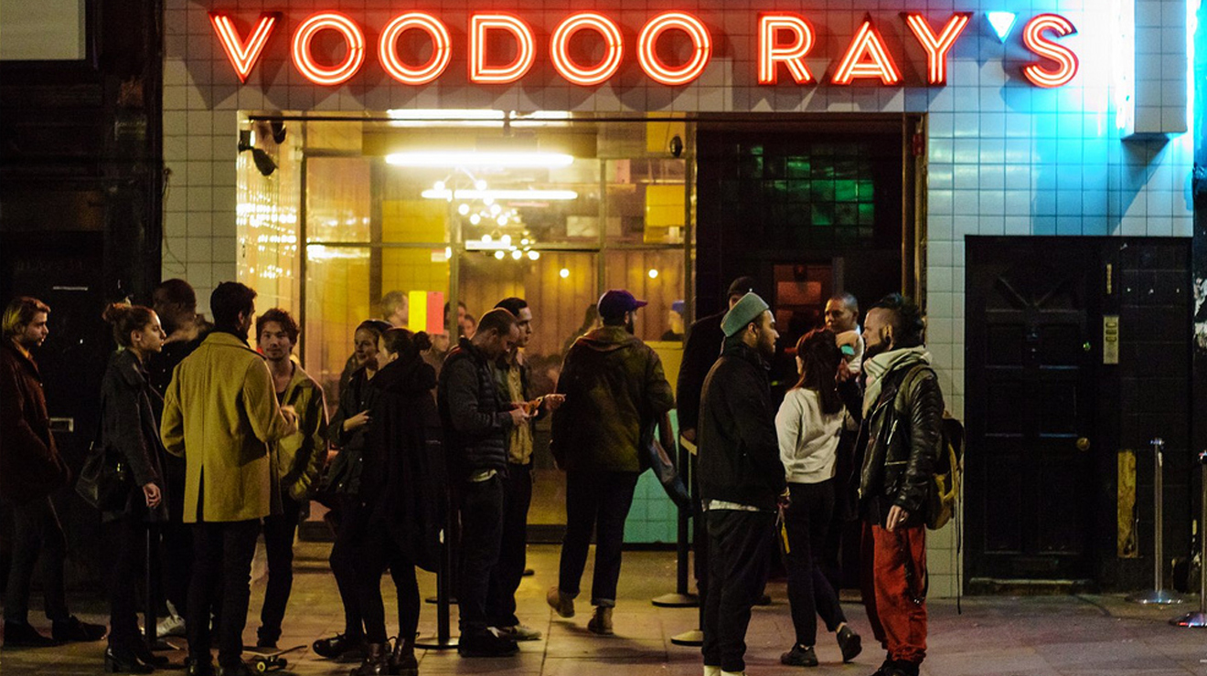Voodoo Ray's Dalston | Restaurants in Dalston, London