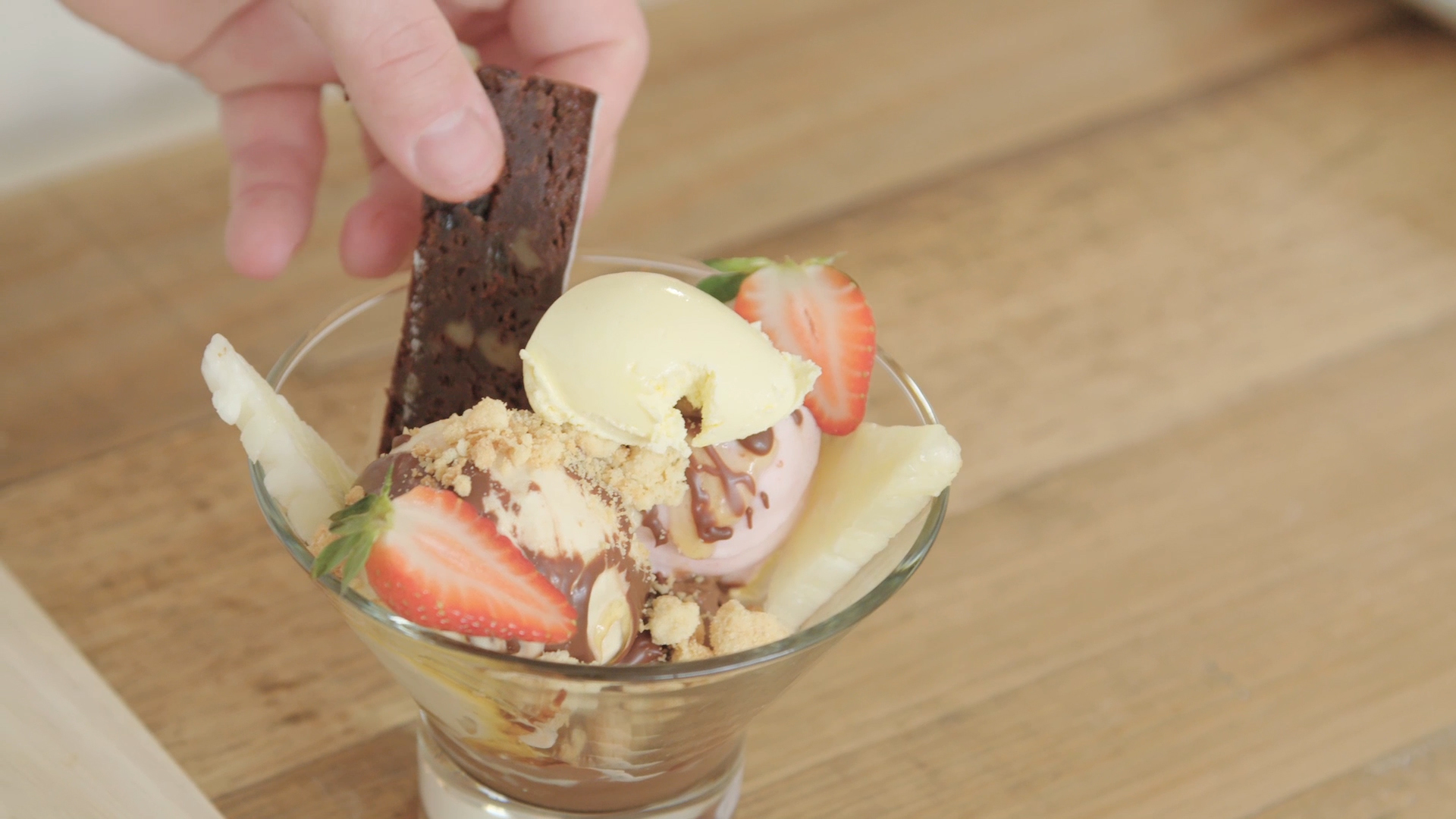 How to make a Winning Tastes sundae