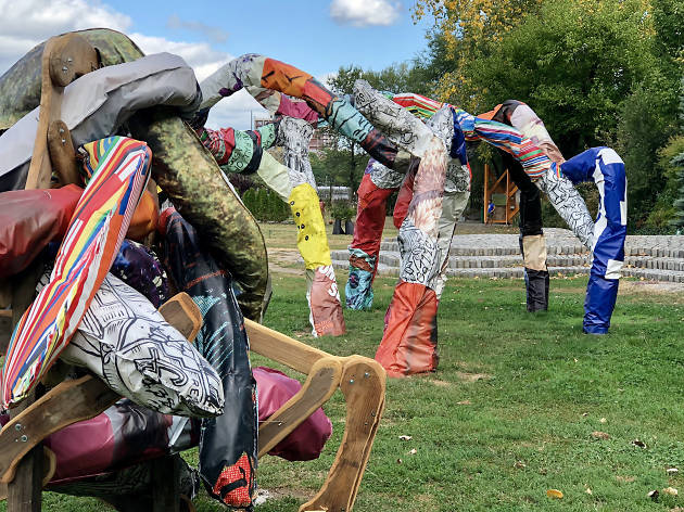 Check out a new set of incredible statues in Socrates Sculpture Park ...
