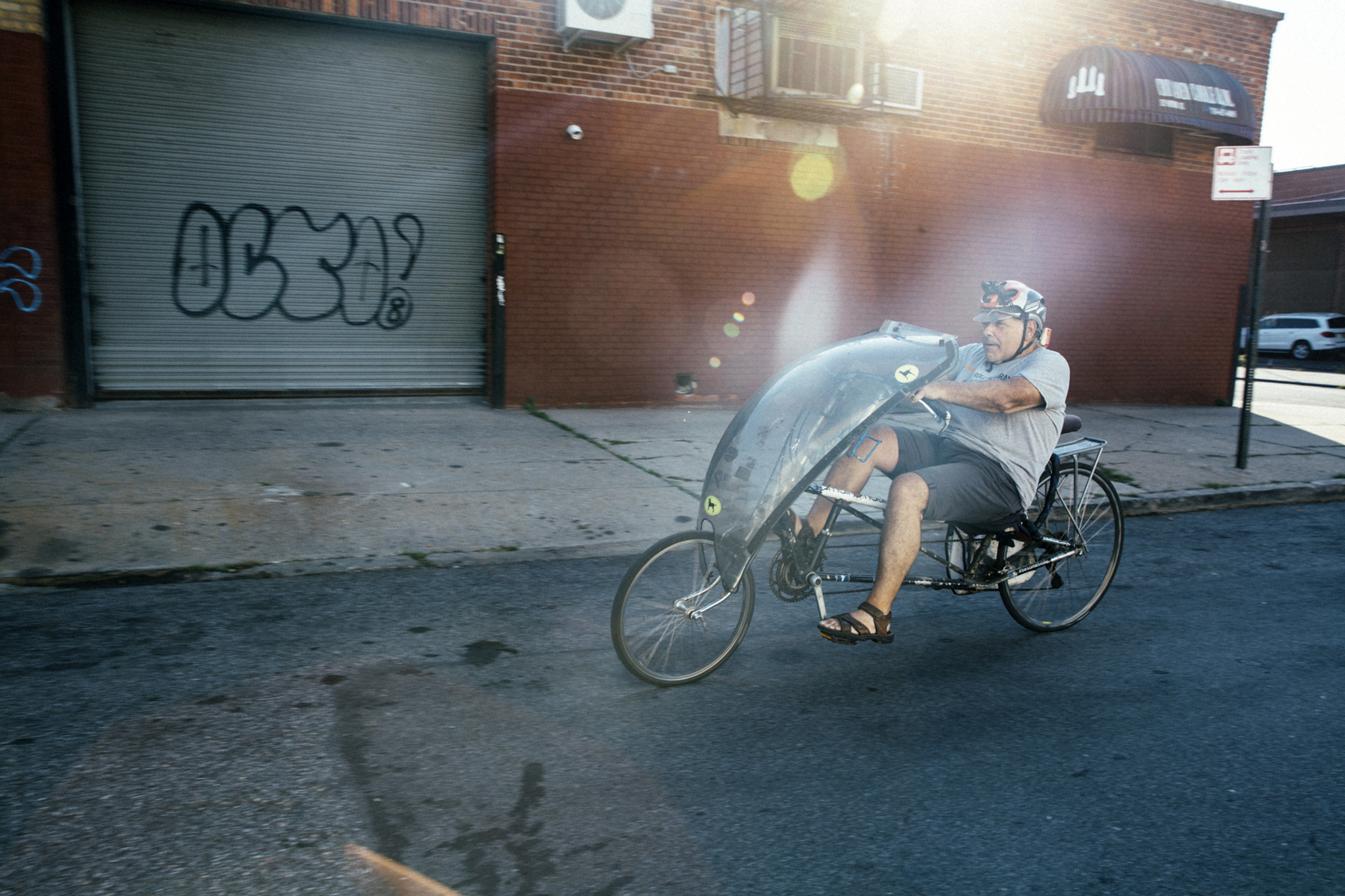 Six New Yorkers with outrageous ways of getting to work