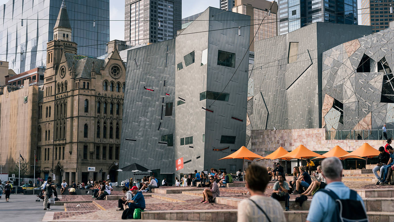 Federation Square in Melbourne CBD