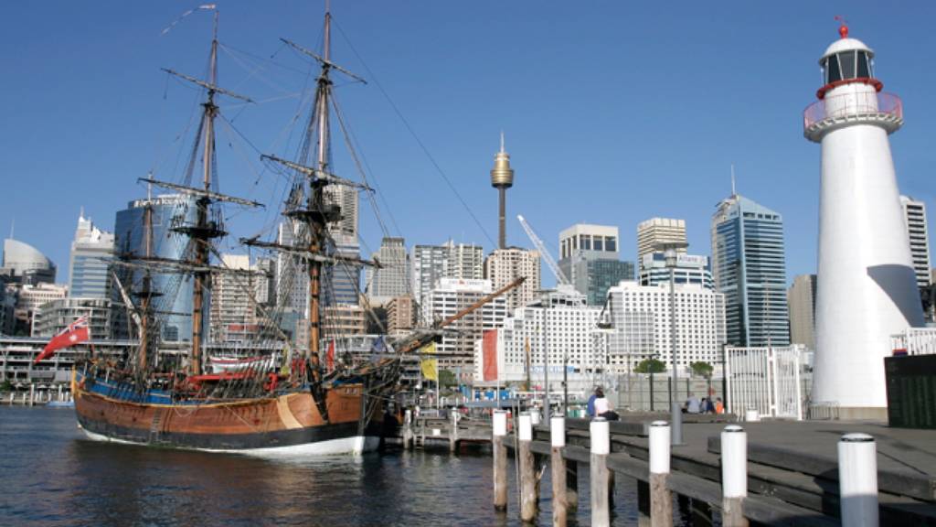 The National Maritime Museum (AKA Sea Museum) is in Sydney
