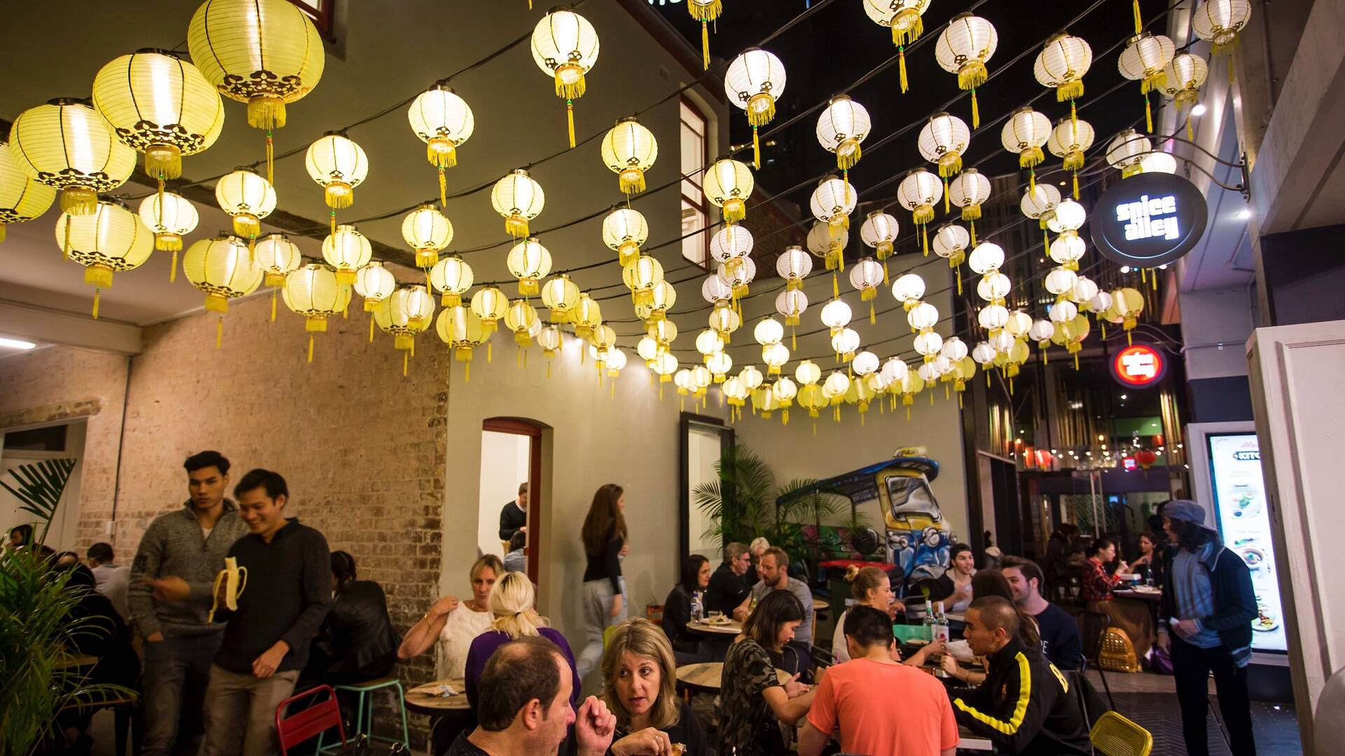 Spice Alley, Chippendale, is one of Sydney's best cheap-eat spots