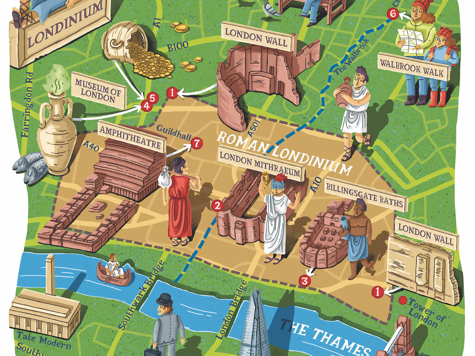 7 Secret Roman Sites In The Heart Of London - Discover London's Roman ...