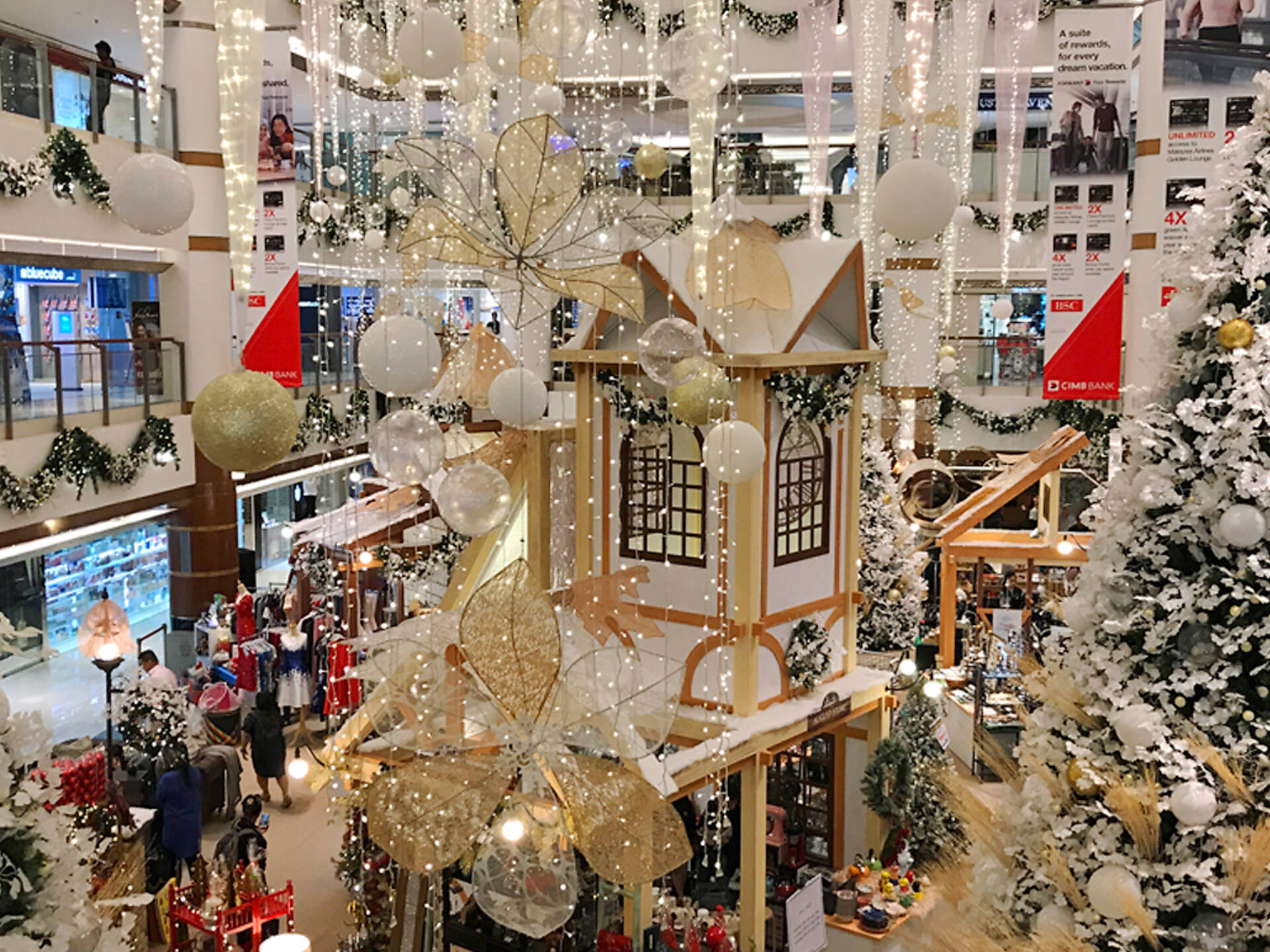 Christmas events and decorations in Kuala Lumpur's shopping malls