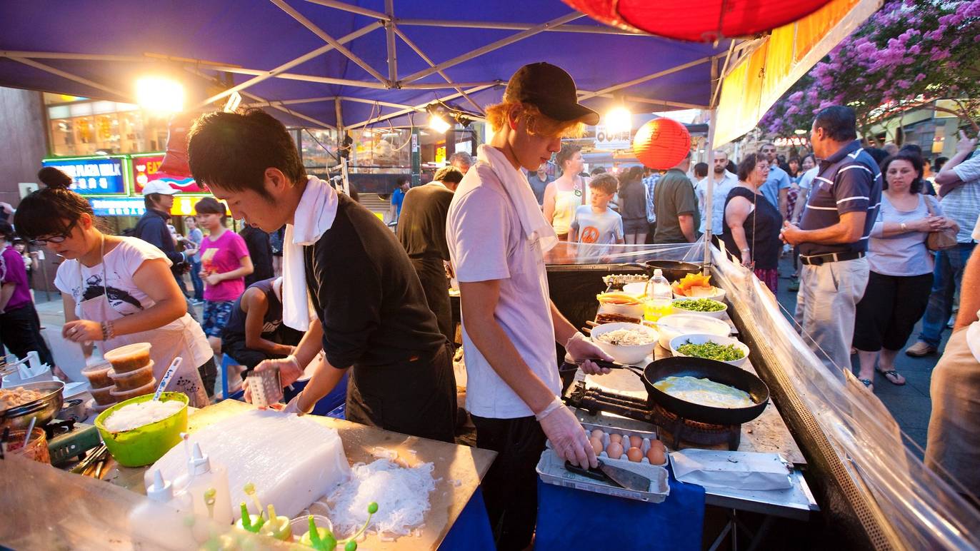 Chinatown Night Markets every Friday in Sydney