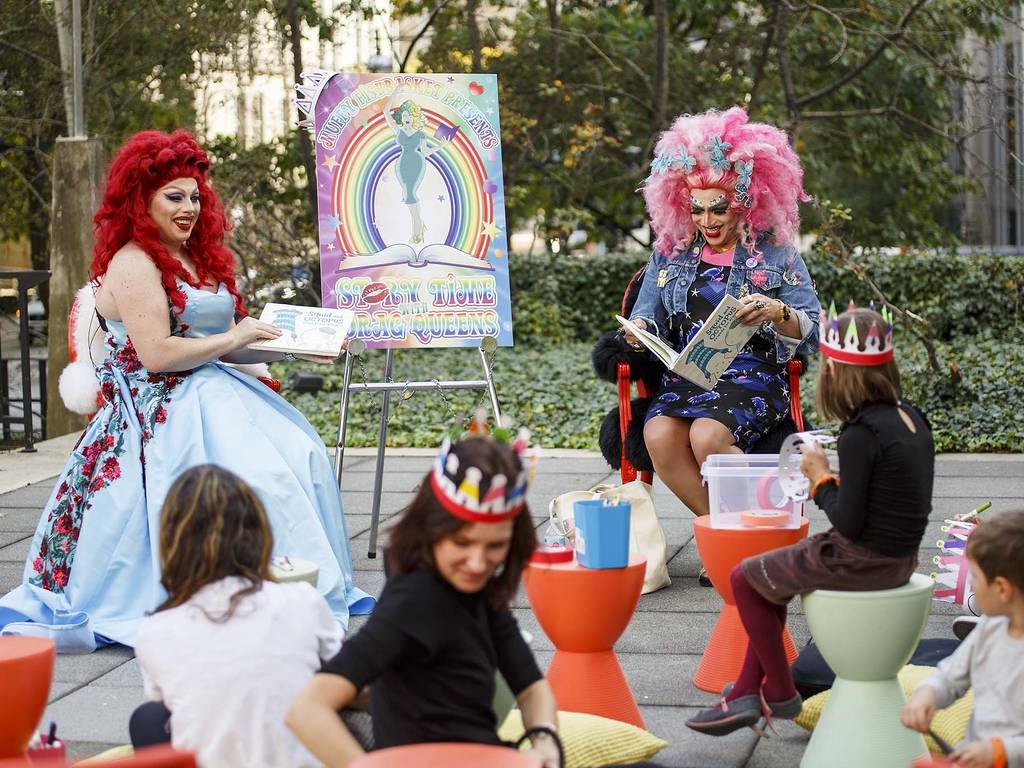 Story Time with Drag Queens Puts a New Face on Kid Lit