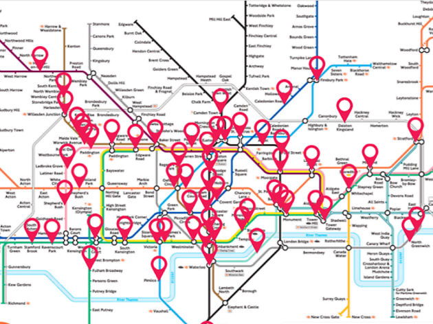 24 awesome alternative London tube maps
