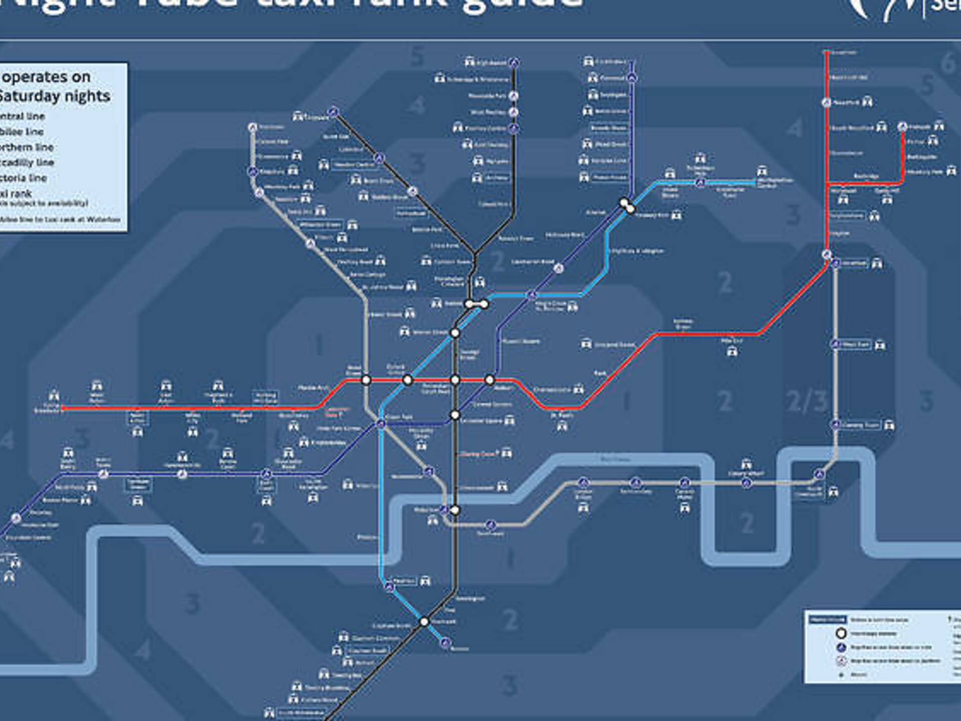 24 awesome alternative London tube maps