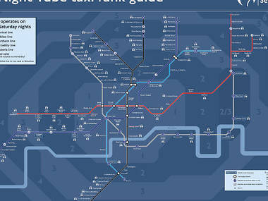24 awesome alternative London tube maps