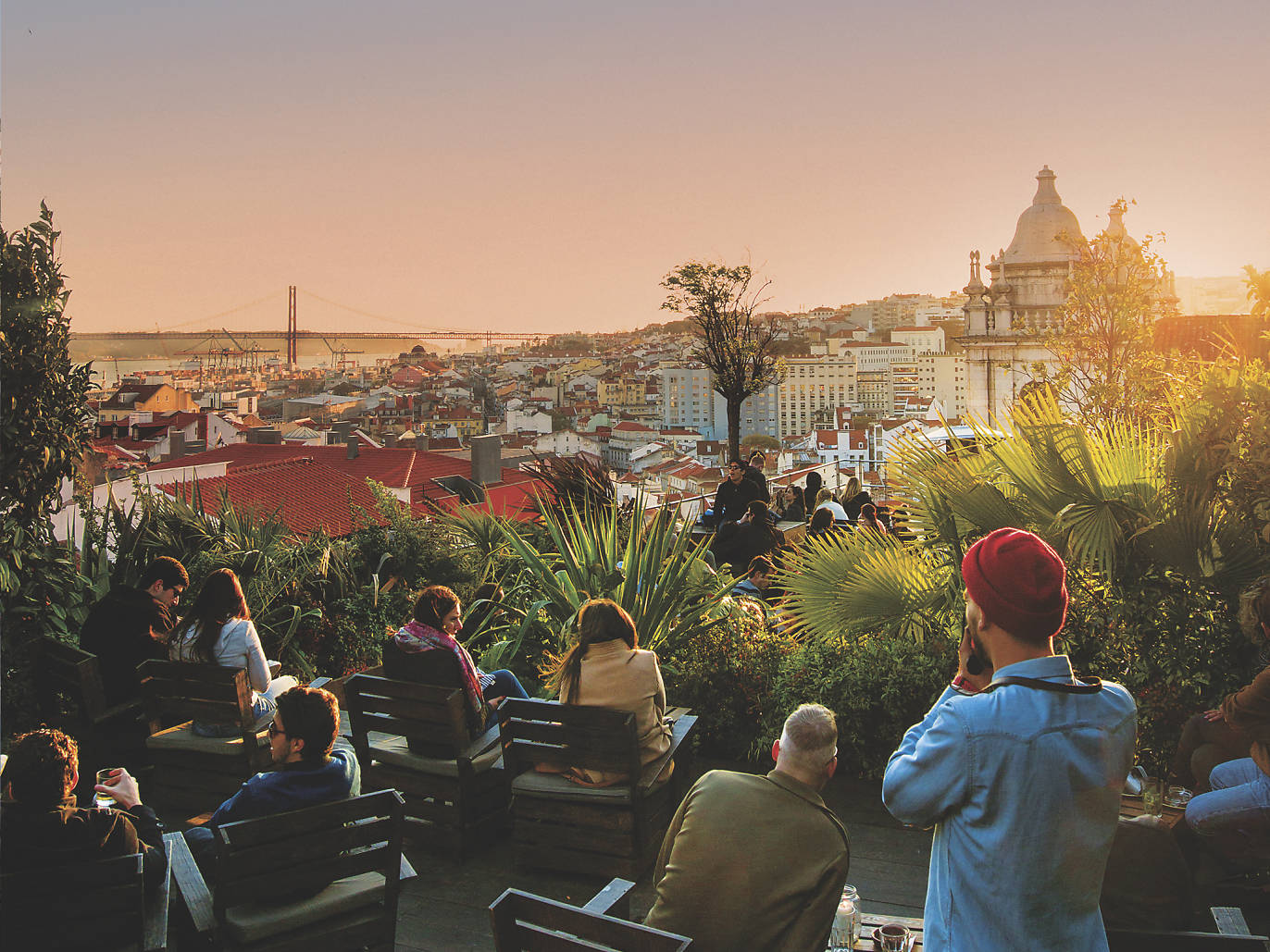 17 best rooftop bars in Lisbon for a drink with a view