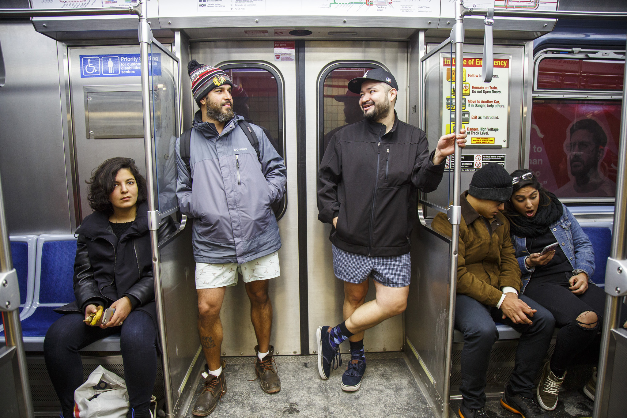 The No Pants Subway Ride returns to the Red Line this weekend
