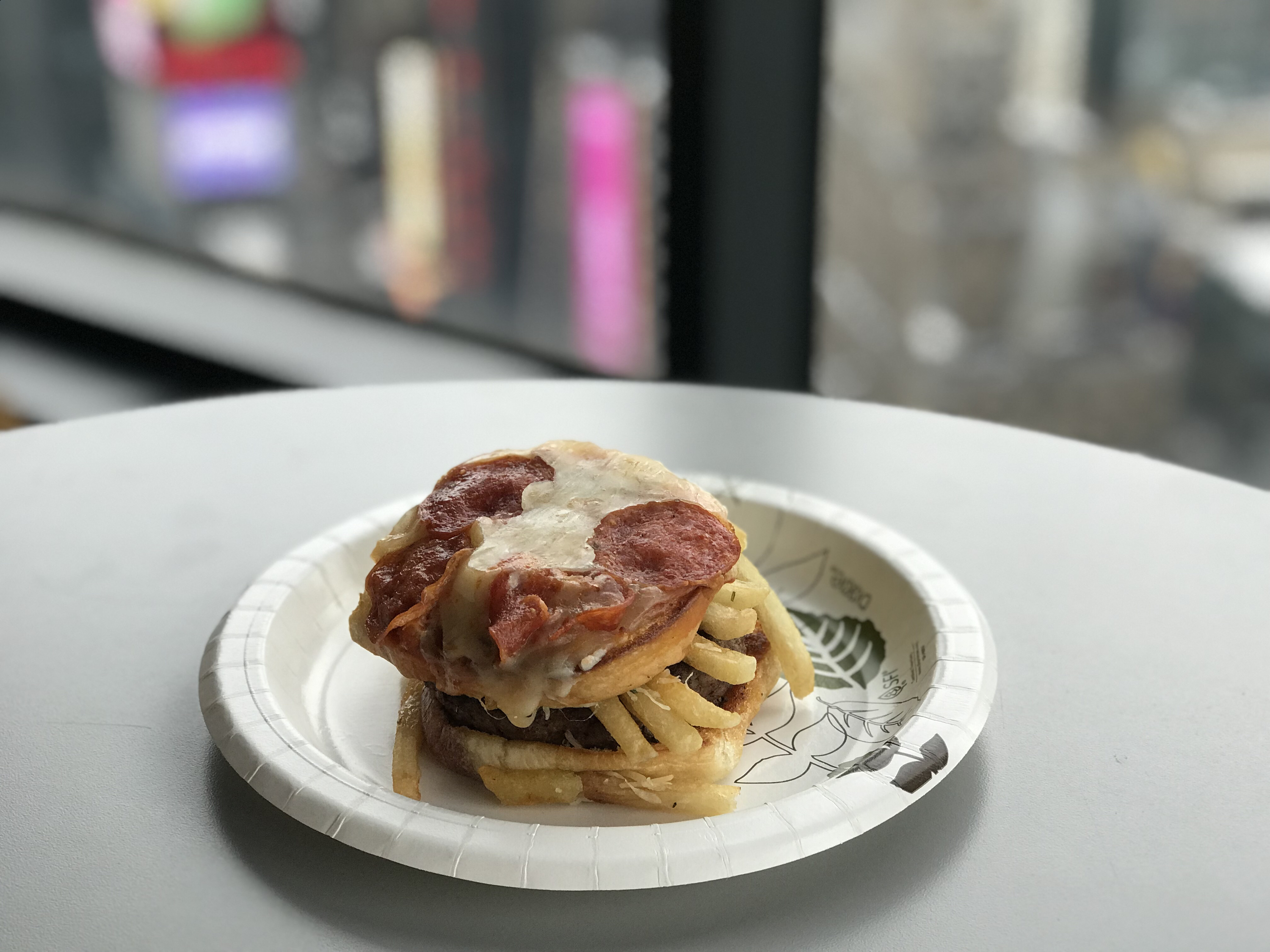An NYC restaurant just created an inexplicably bad pizza burger