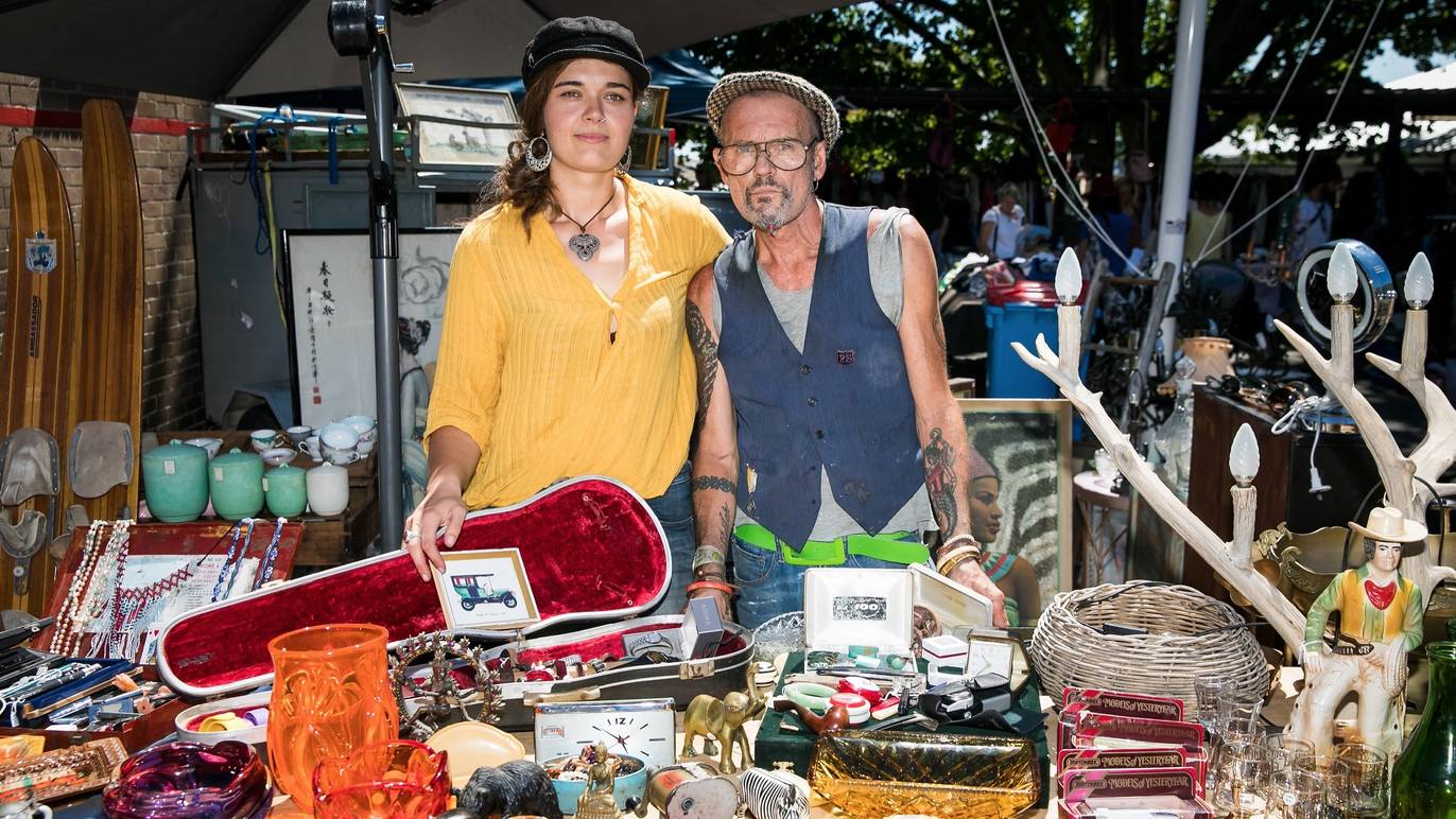 Rozelle Markets is a good place for antique finds in Sydney