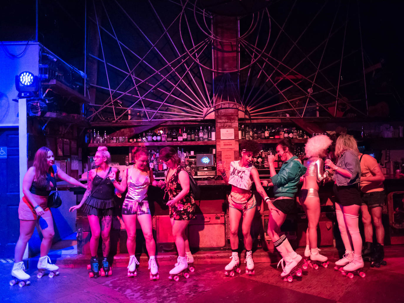 Where to go roller skating in NYC from rinks to disco parties