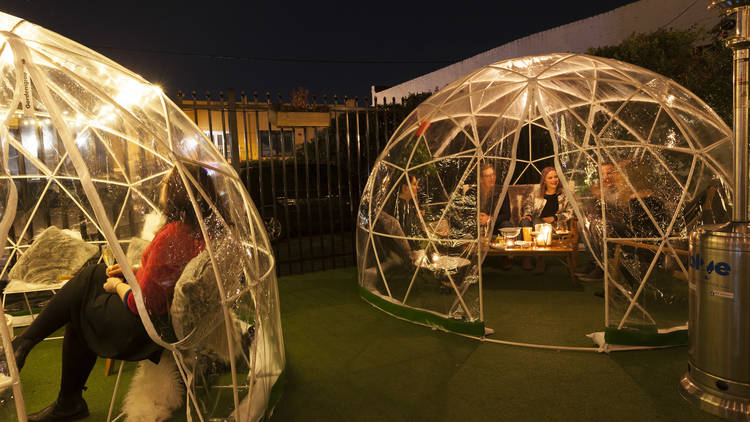 Igloos are popping up at Auburn Hotel this winter
