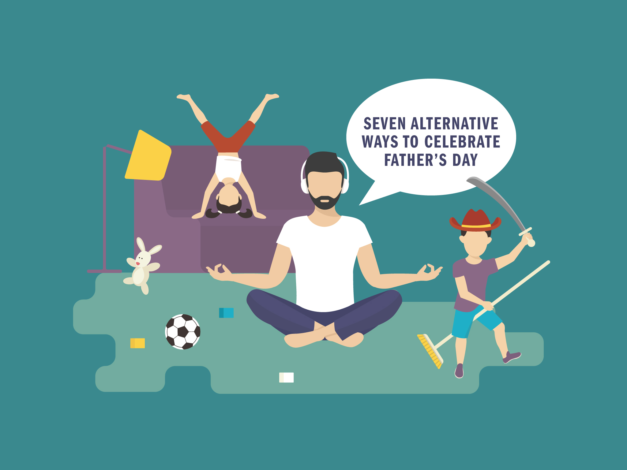 Seven alternative ways to celebrate Father’s Day with dad