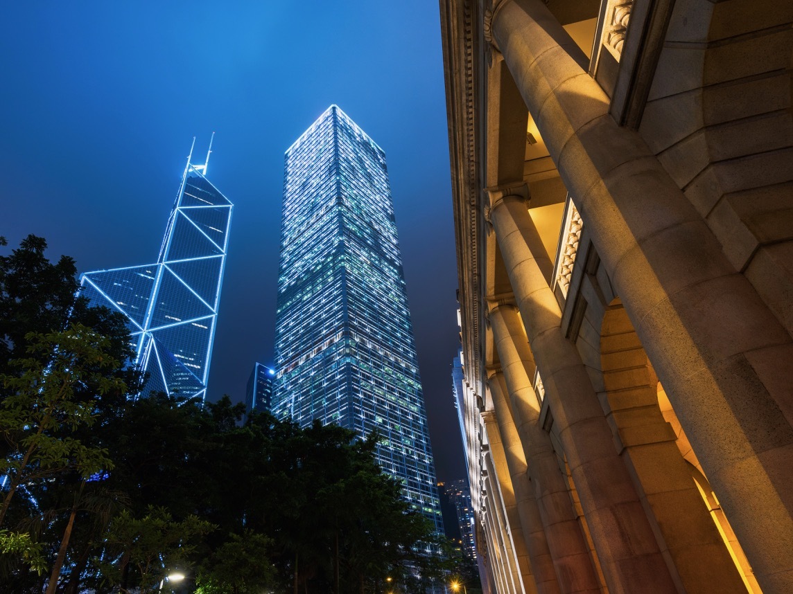 Hong Kong buildings with iconic feng shui features