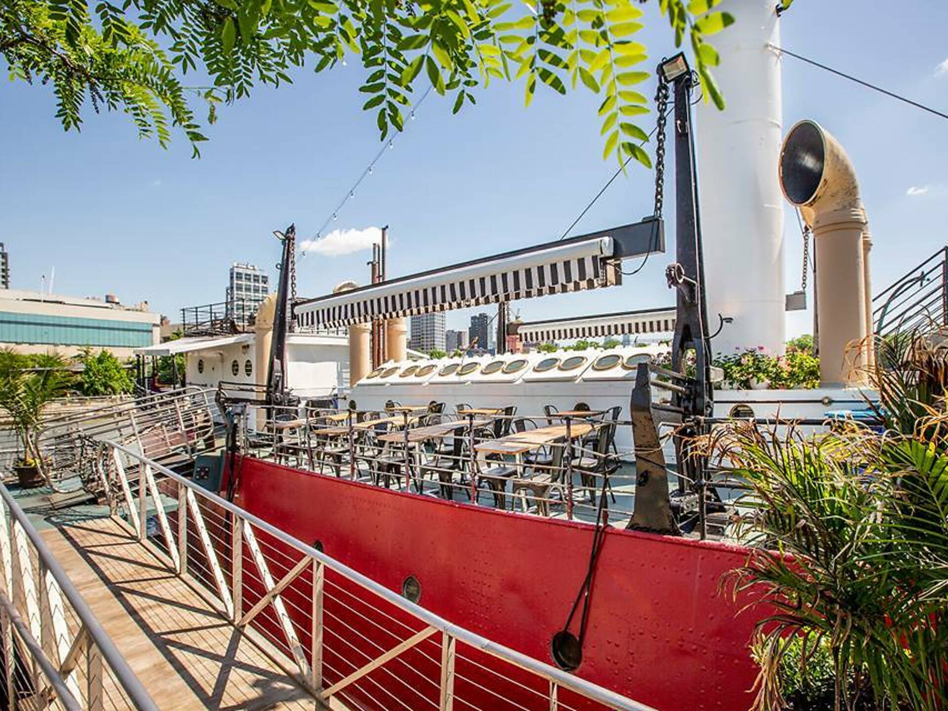 NYC's best boat bars for drinks and snacks on the water