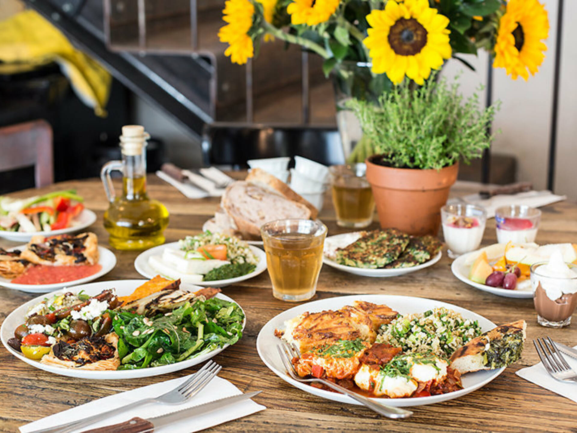 The Best Israeli Breakfast in Tel Aviv