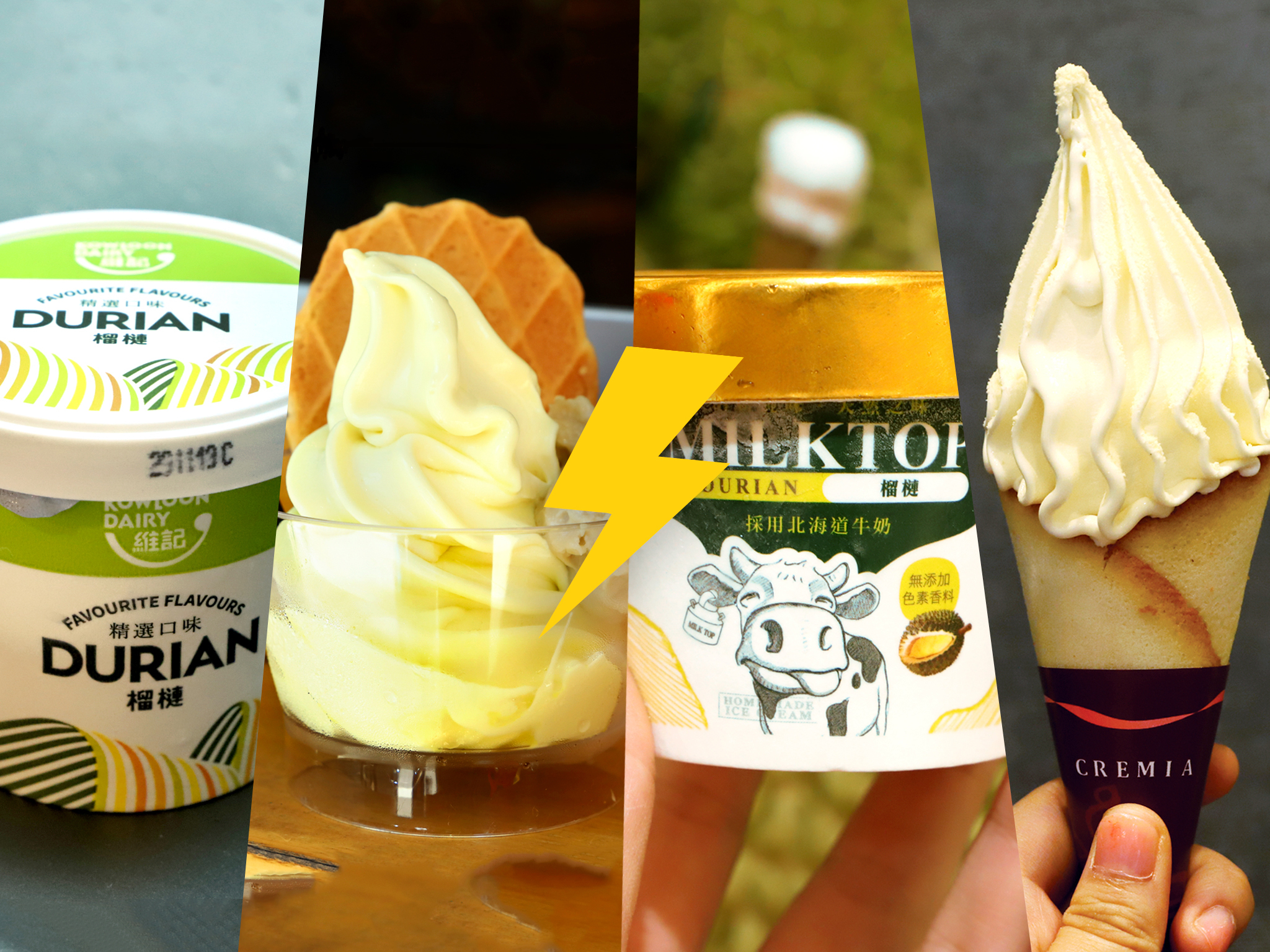 Hong Kong’s best durian ice cream