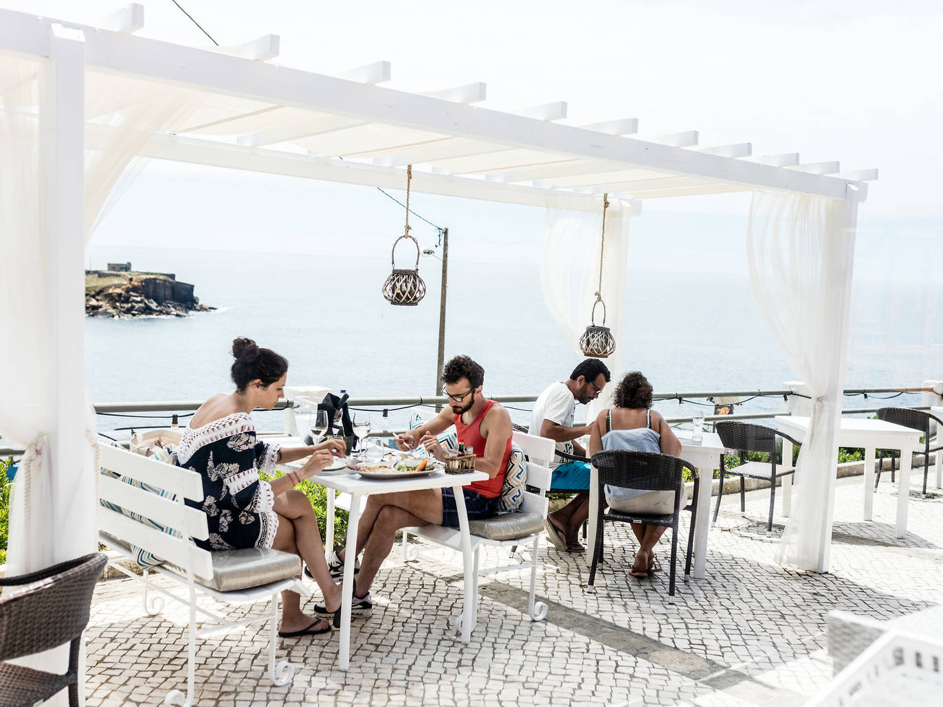 Os melhores restaurantes de praia