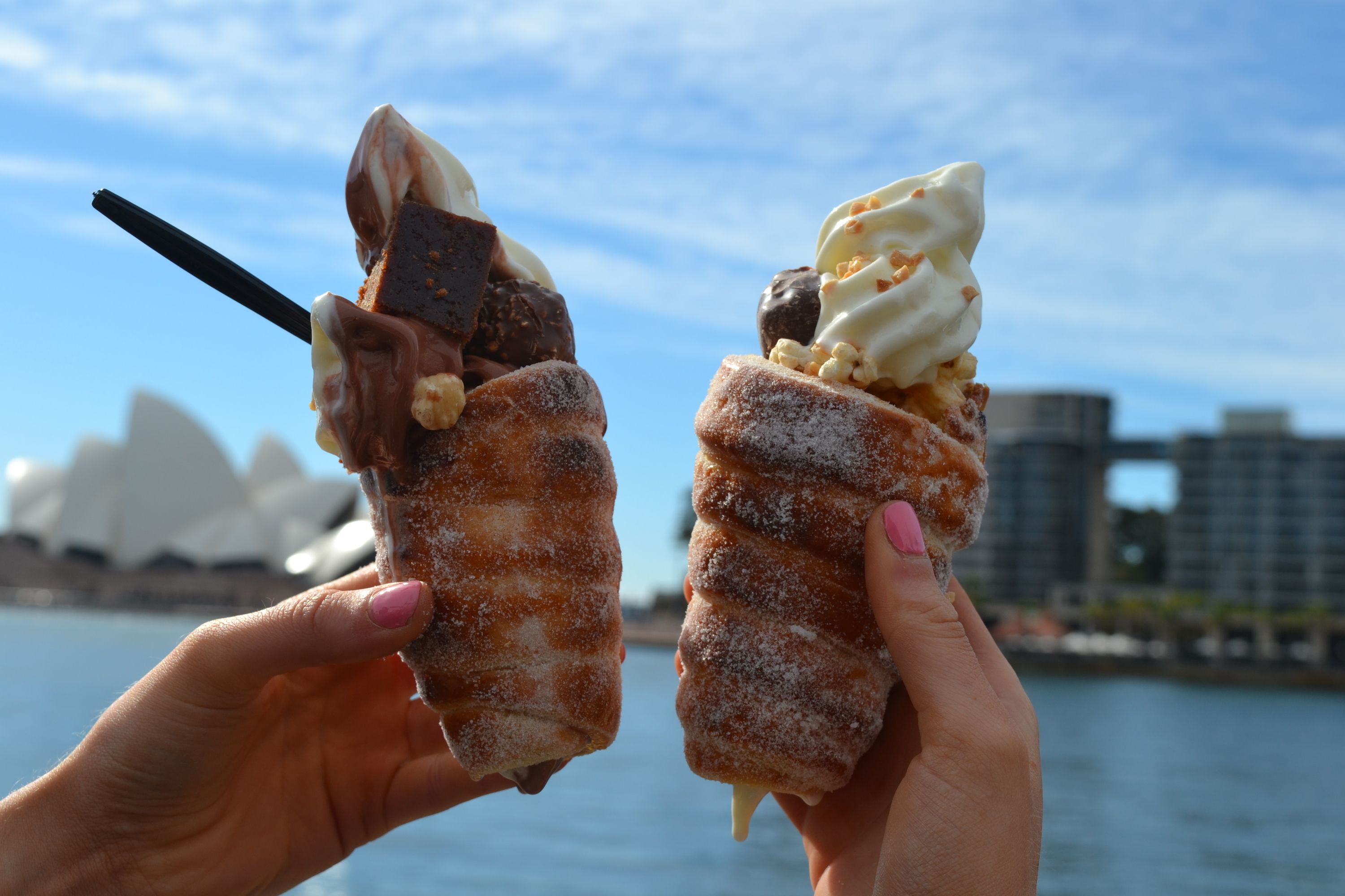 Get around these chimney cone ice cones