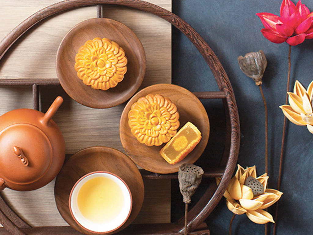 Mooncake flavours and gift boxes 2018