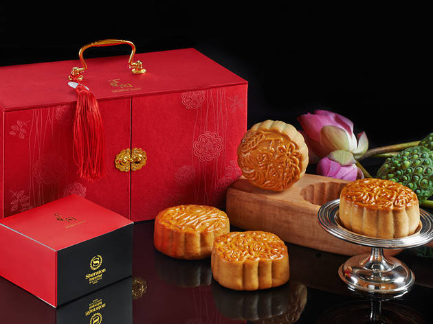 Mooncake flavours and gift boxes 2018