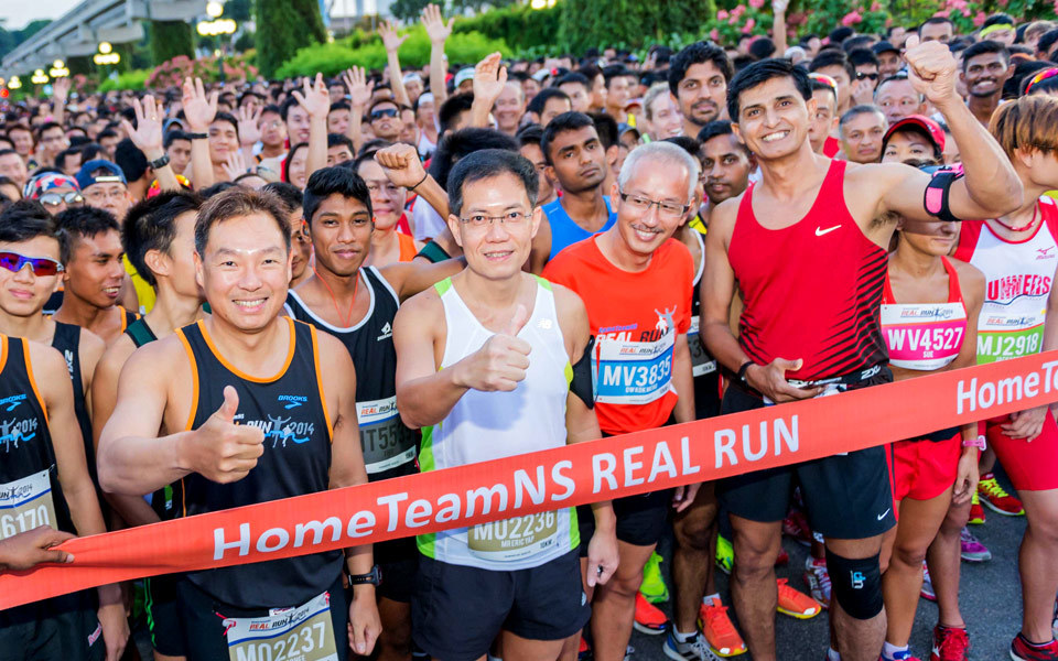 HomeTeamNS Real Run | Sport and fitness in Singapore