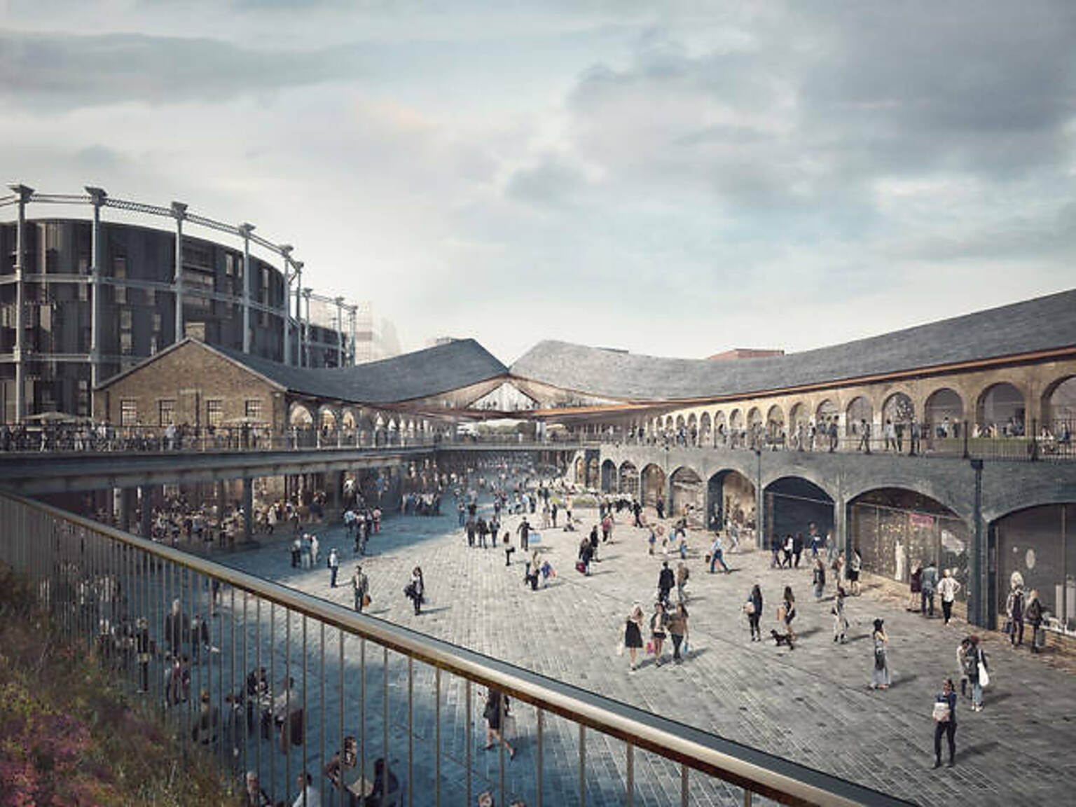 11 Pictures Of King's Cross That Show The Area's Dramatic Transformation