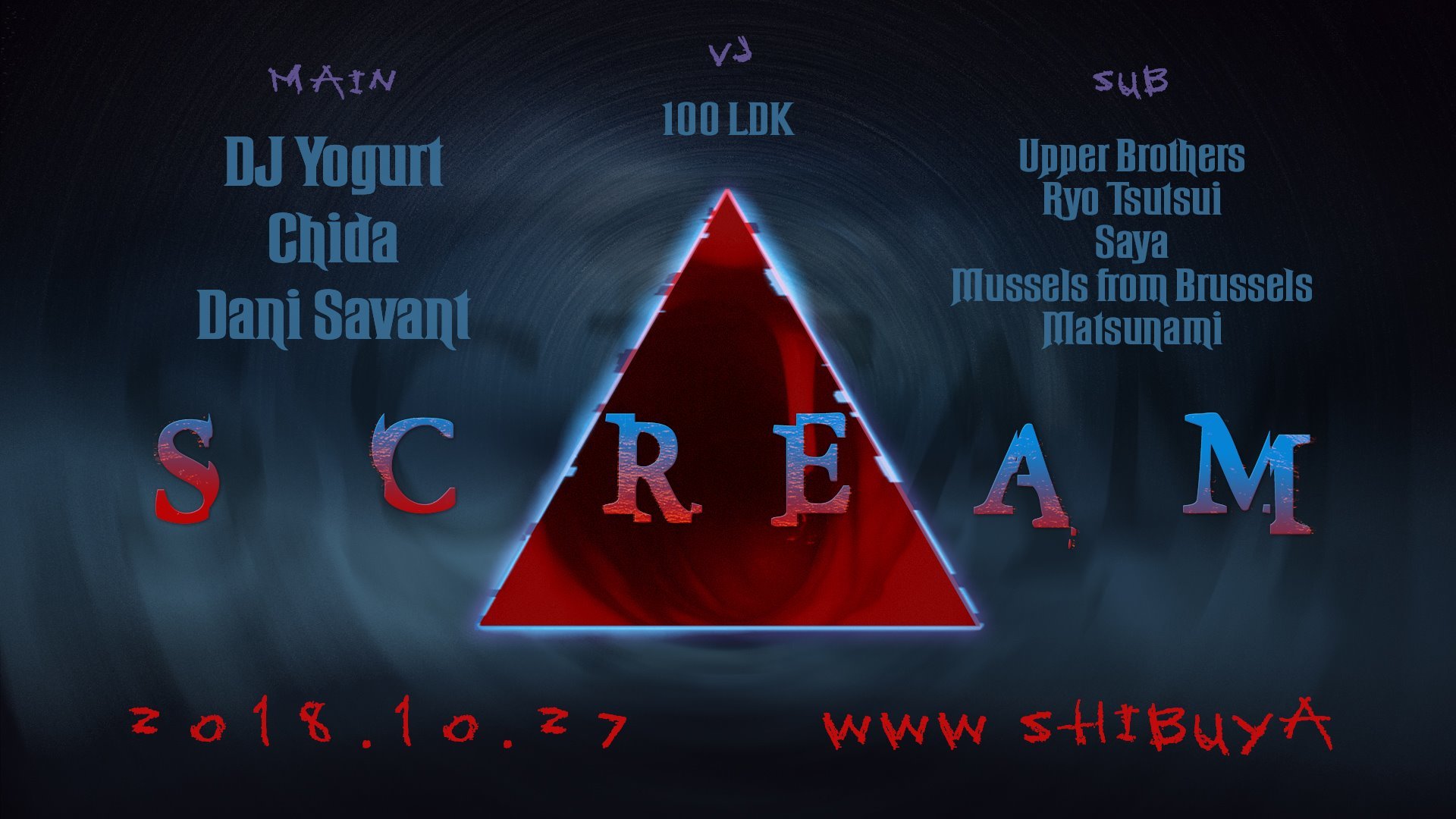 Scream! Halloween Party | Nightlife in Tokyo