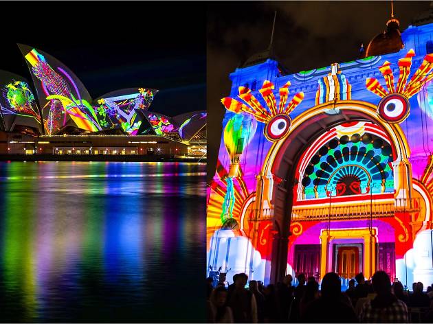 Vivid will take on Melbourne's White Night in the battle for light show ...