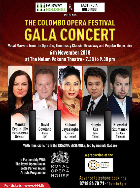 The Colombo Opera Festival Gala Concert | Music in Sri Lanka