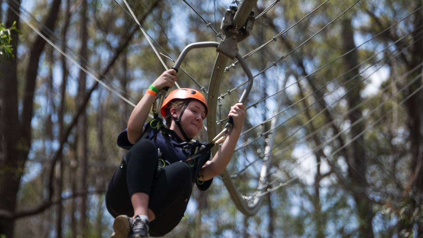 Treetops Adventure Park Western Sydney is for all ages
