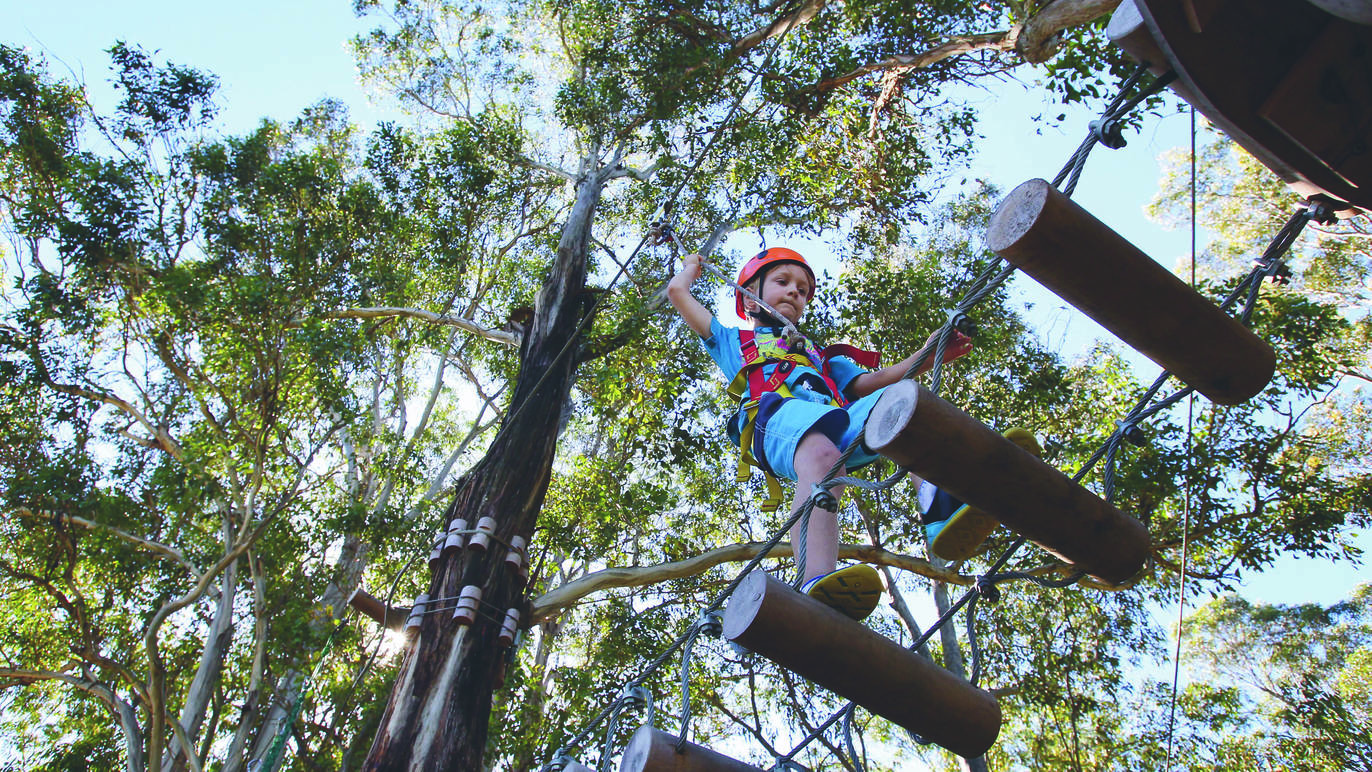 Treetops Adventure Park Western Sydney is for all ages